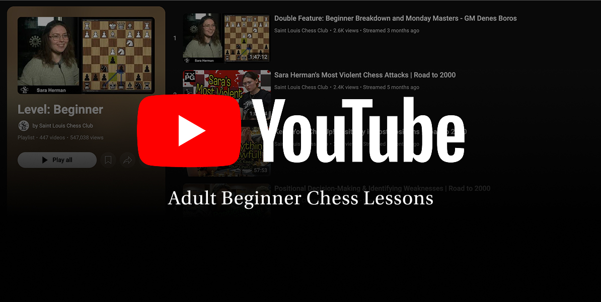 Beginner Chess Lessons - Saint Louis Chess Club